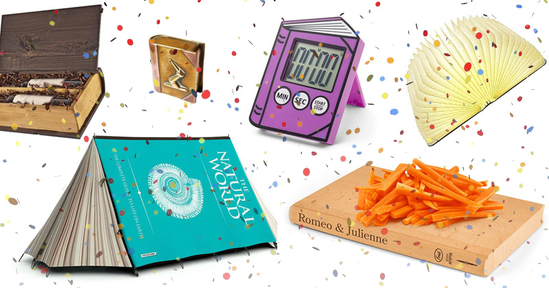 Book-shaped objects are the new books: 25 great gifts for people who ...